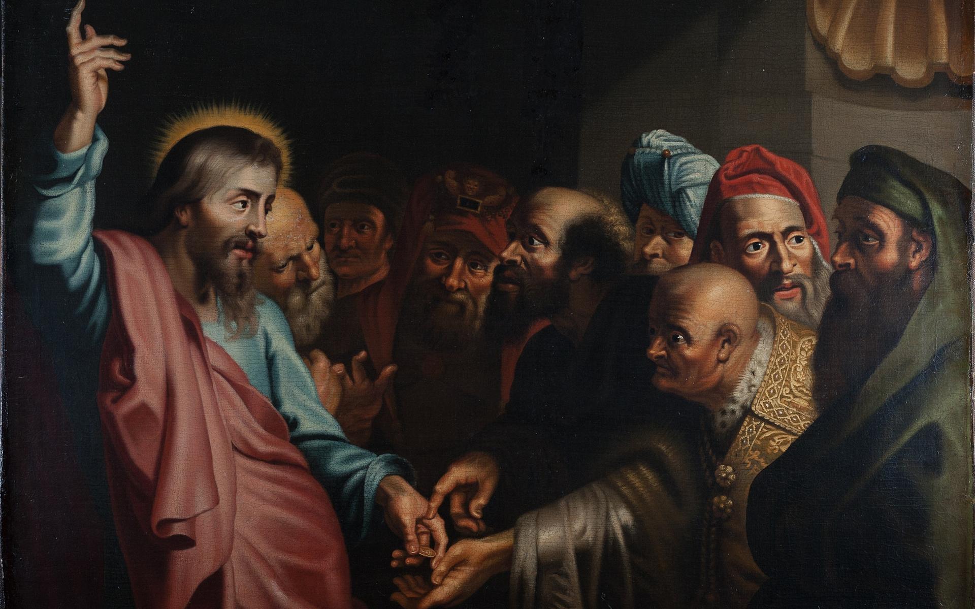 Bijbels schilderij van Friese schilder Lambert Jacobsz (1587-1636 ...